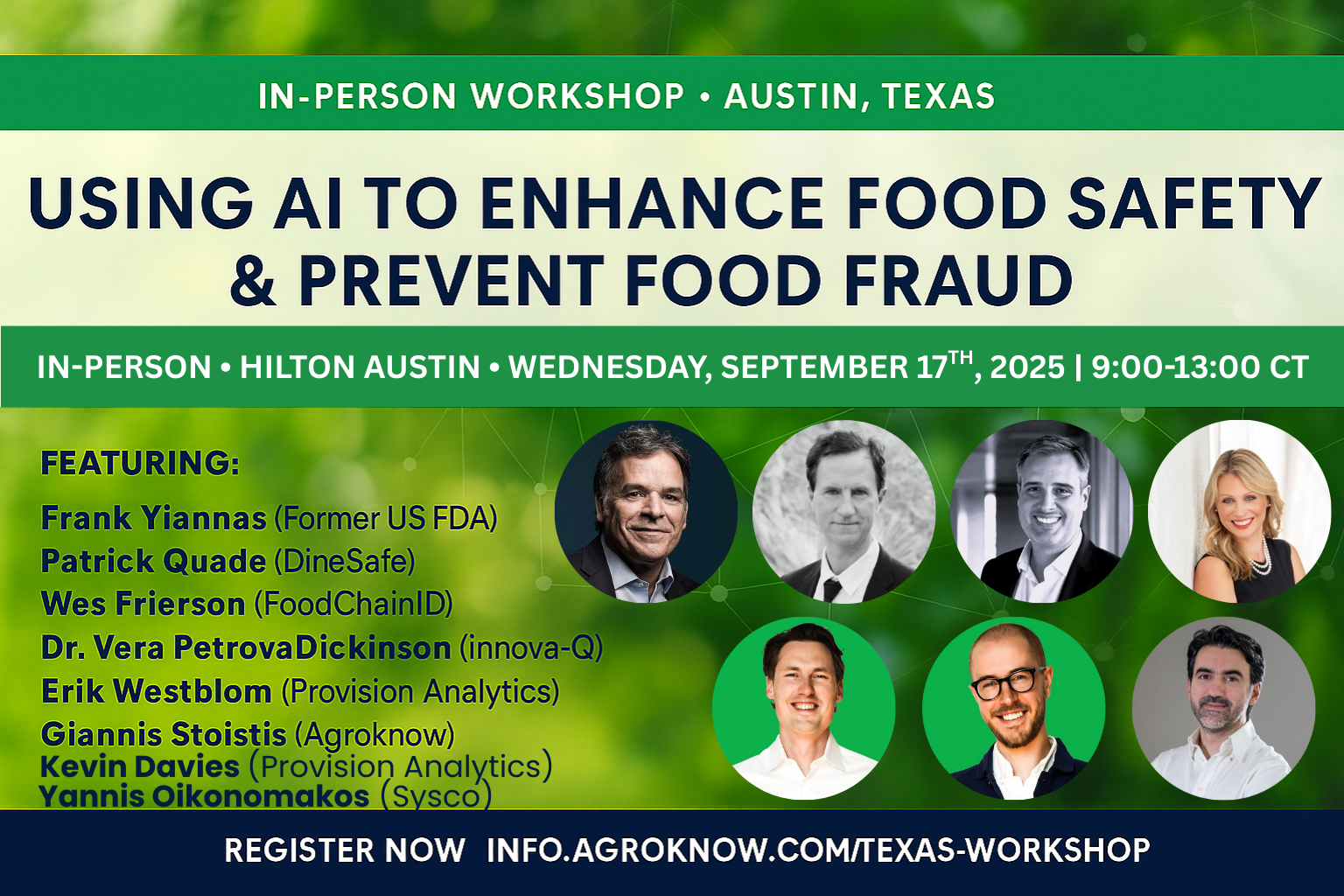 Using AI to Enhance Food Safety and Prevent Food Fraud